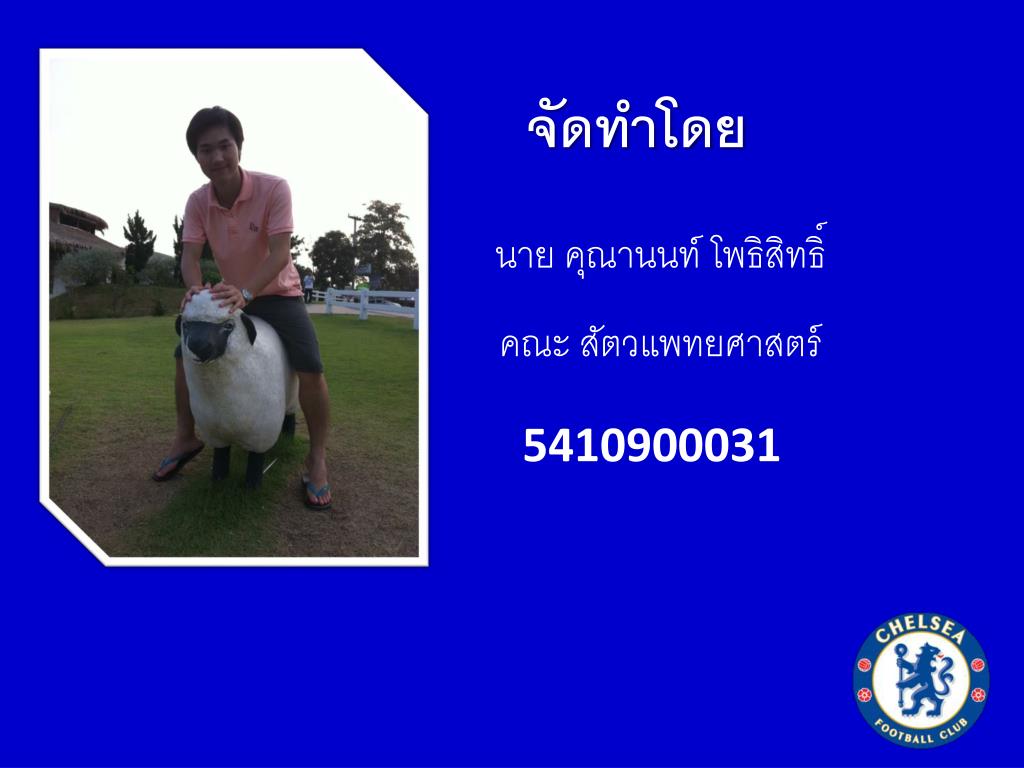 PPT - Chelsea Football Club PowerPoint Presentation, free download - ID ...