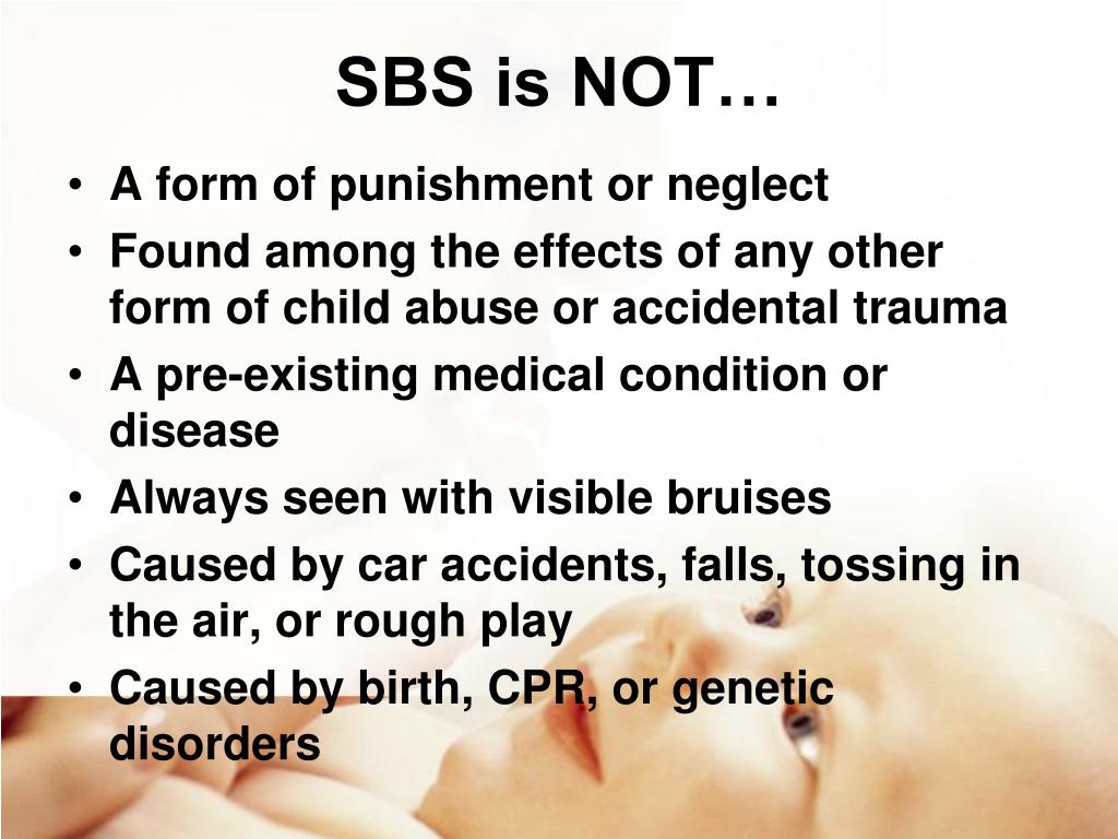 PPT - SUDDEN INFANT DEATH SYNDROME (SIDS) & SHAKEN BABY SYNDROME (SBS ...