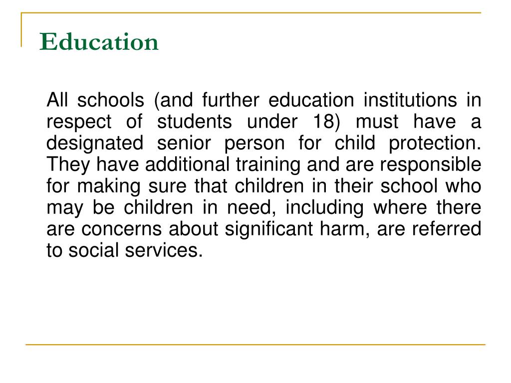 PPT - Safeguarding Children and Young People – recognising and ...