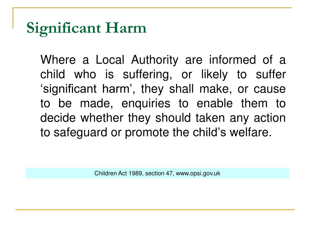 PPT - Safeguarding Children and Young People – recognising and ...