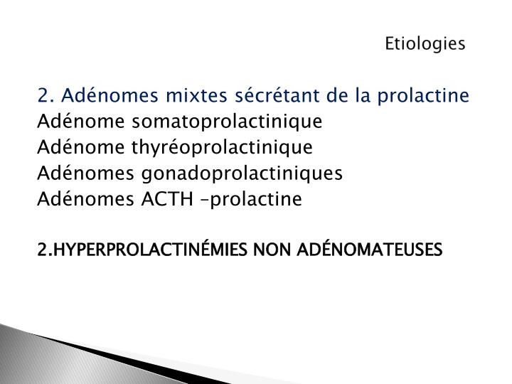 PPT - L’ hyperprolactinémie PowerPoint Presentation - ID:2065823