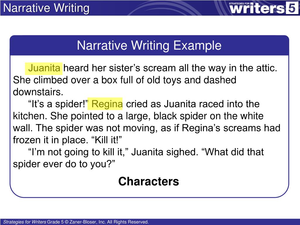 Ppt Narrative Writing Powerpoint Presentation Free Download Id 2065941