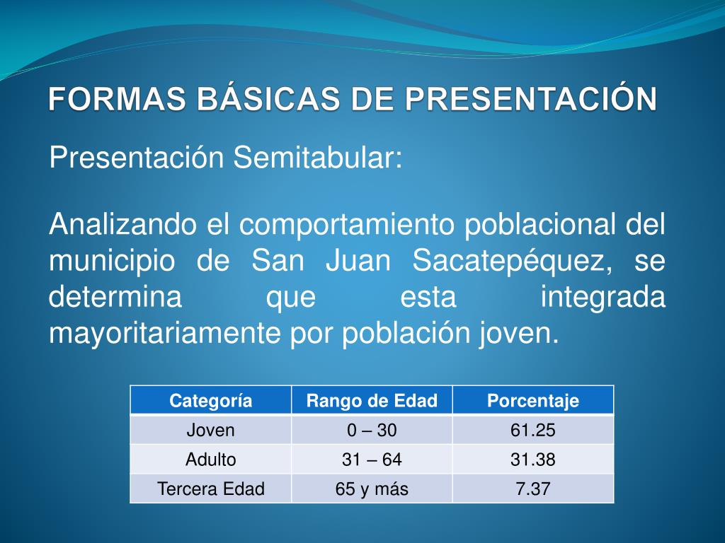 PPT - CONSIDERACIONES PARA LA ELABORACIÓN DE CUADROS ESTADÍSTICOS ...