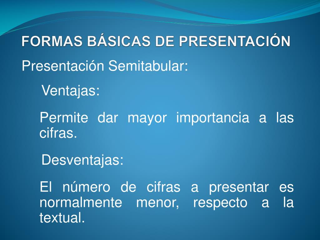 PPT - CONSIDERACIONES PARA LA ELABORACIÓN DE CUADROS ESTADÍSTICOS ...