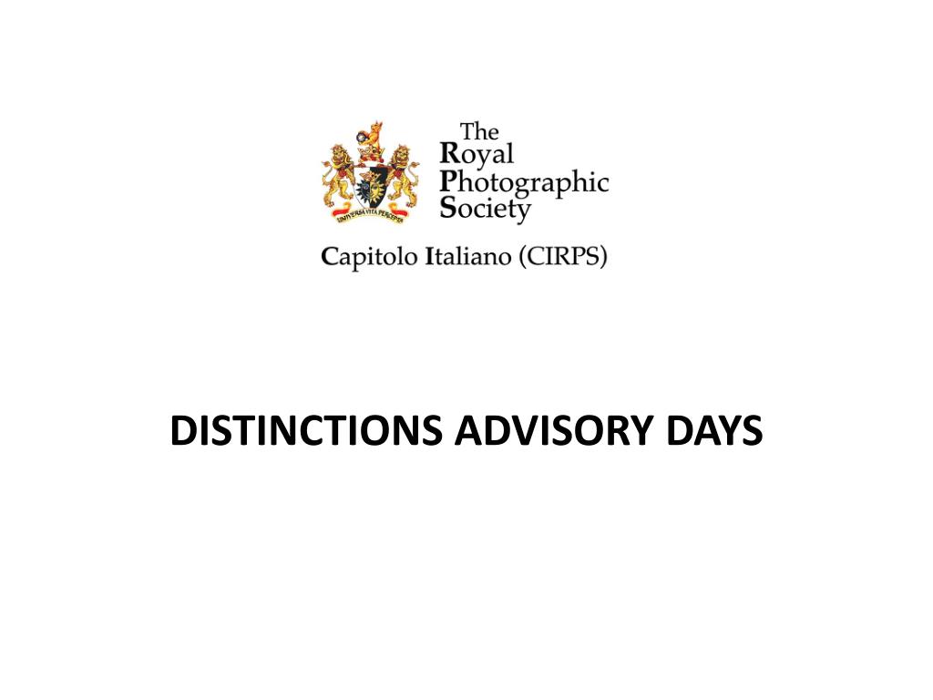 PPT - DISTINCTIONS ADVISORY DAYS PowerPoint Presentation, free download ...