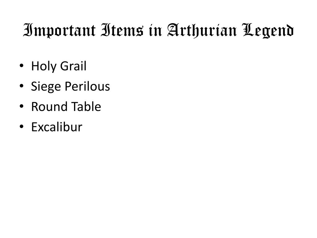 PPT - Chilvary , Courtly Love, and Arthurian Legend PowerPoint ...