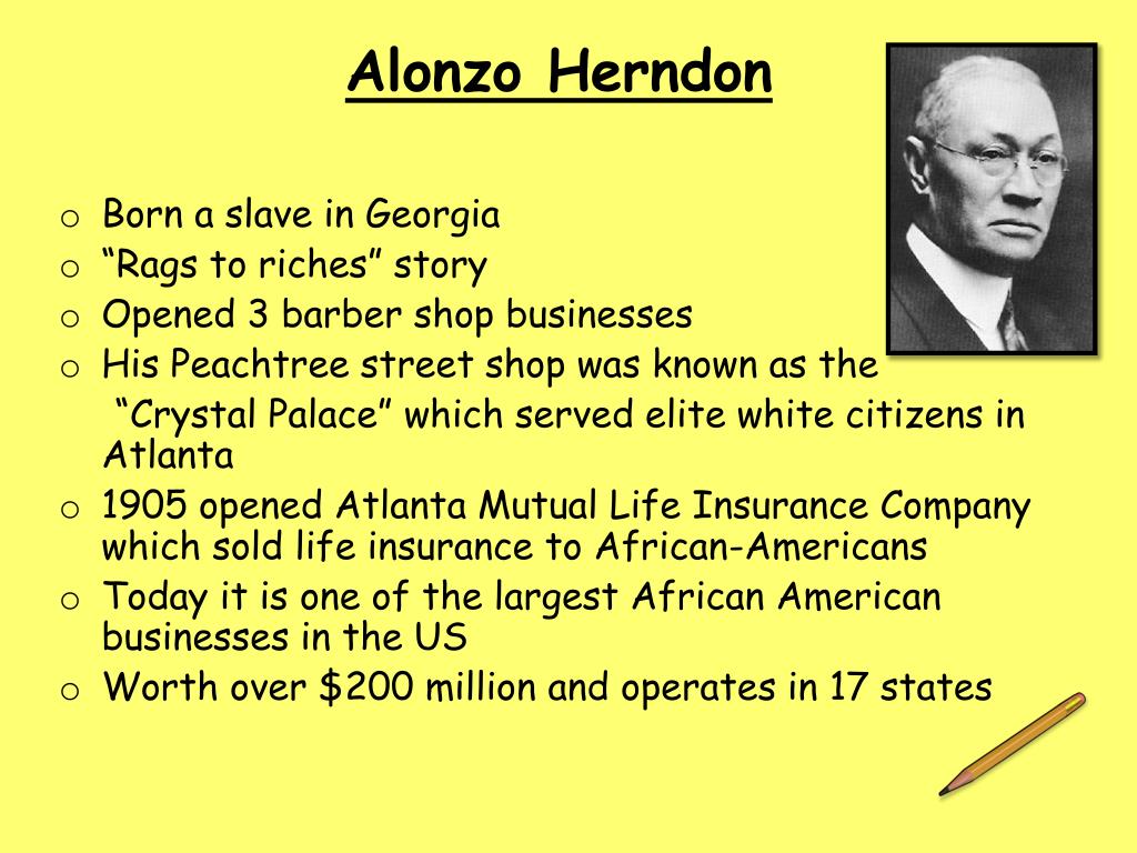 PPT - African American Achievers in the New South PowerPoint ...