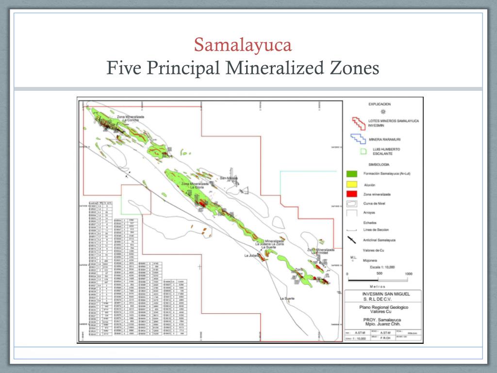 PPT - Samalayuca Samalayuca is a Mexican mining/exploration company ...