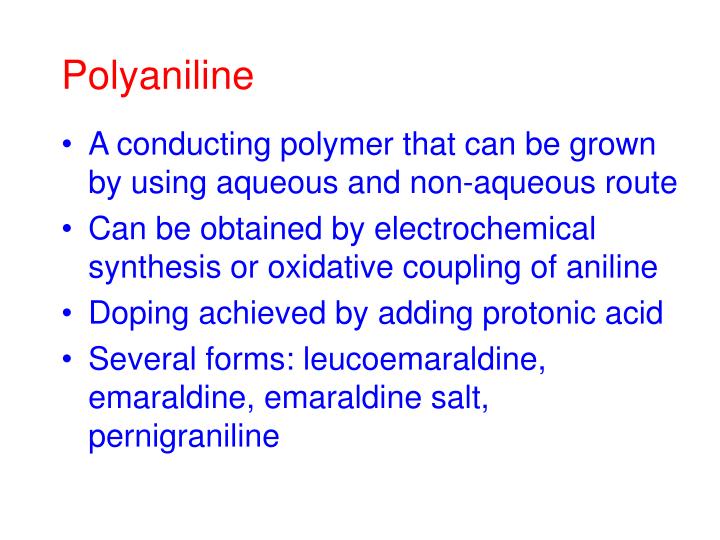 PPT - Substantially Conductive Polymers PowerPoint Presentation - ID ...