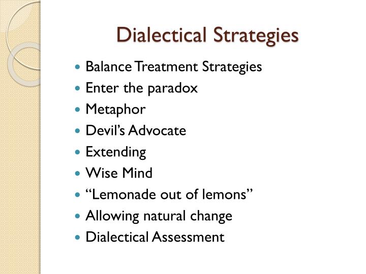 PPT - Dialectical Behavior Therapy PowerPoint Presentation - ID:2067844