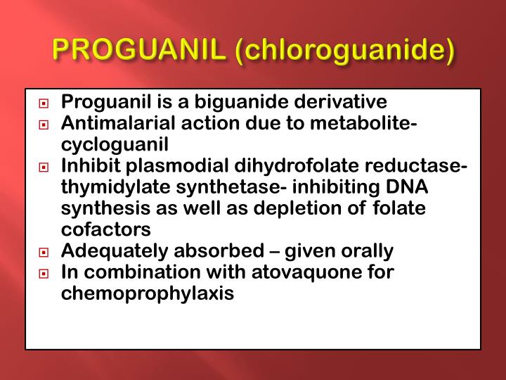 PPT - ANTIMALARIAL DRUGS PowerPoint Presentation - ID:2067960