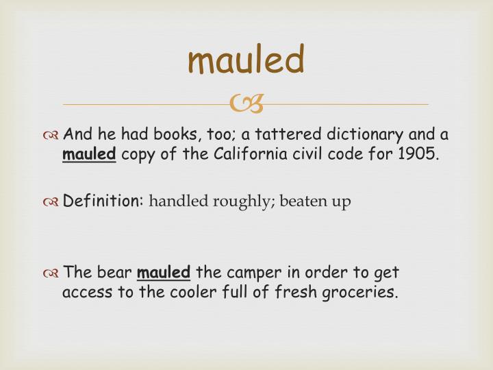 PPT - Of Mice and Men Chapter 4 PowerPoint Presentation - ID:2068017