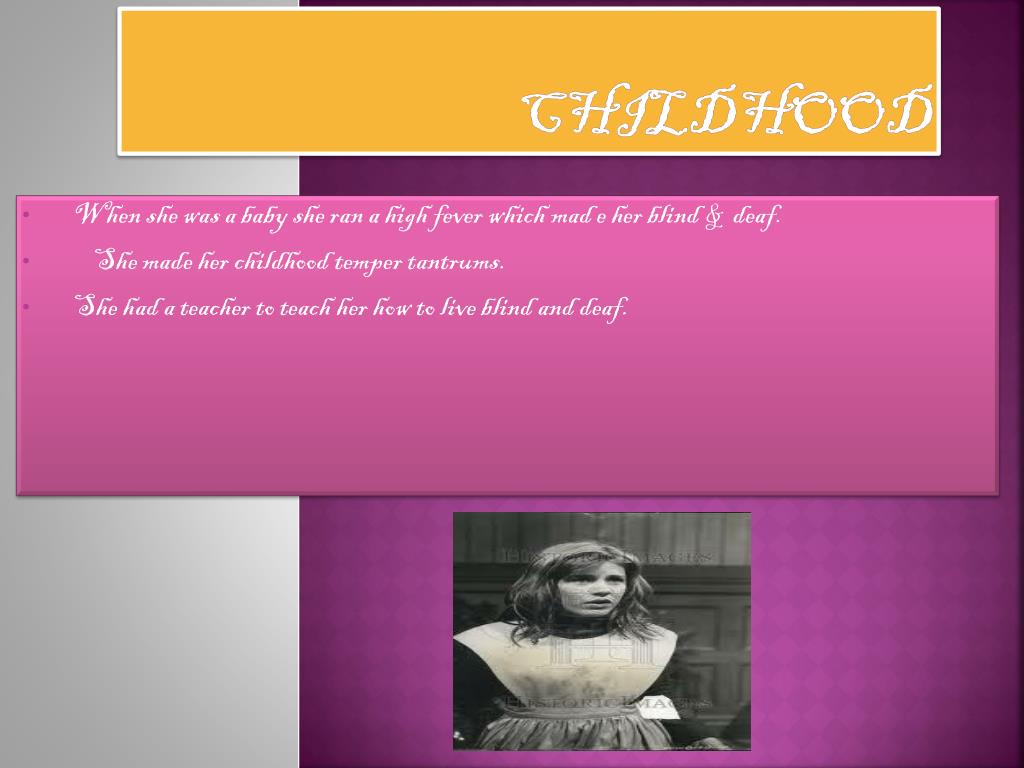 PPT - BY Kyrie OLIVER HELEN KELLER PowerPoint Presentation, free ...