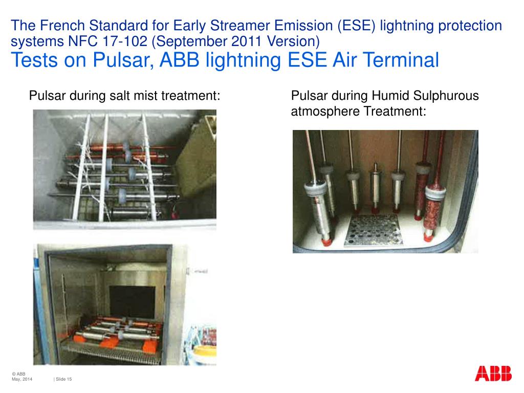 PPT - Bruno ROLAND, ABB Lightning Protection Group - France, May 2014 ...