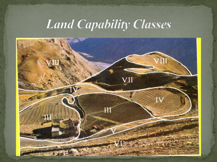 PPT - CONCEPT AND APPROACHES OF LAND EVALUATION PowerPoint Presentation ...