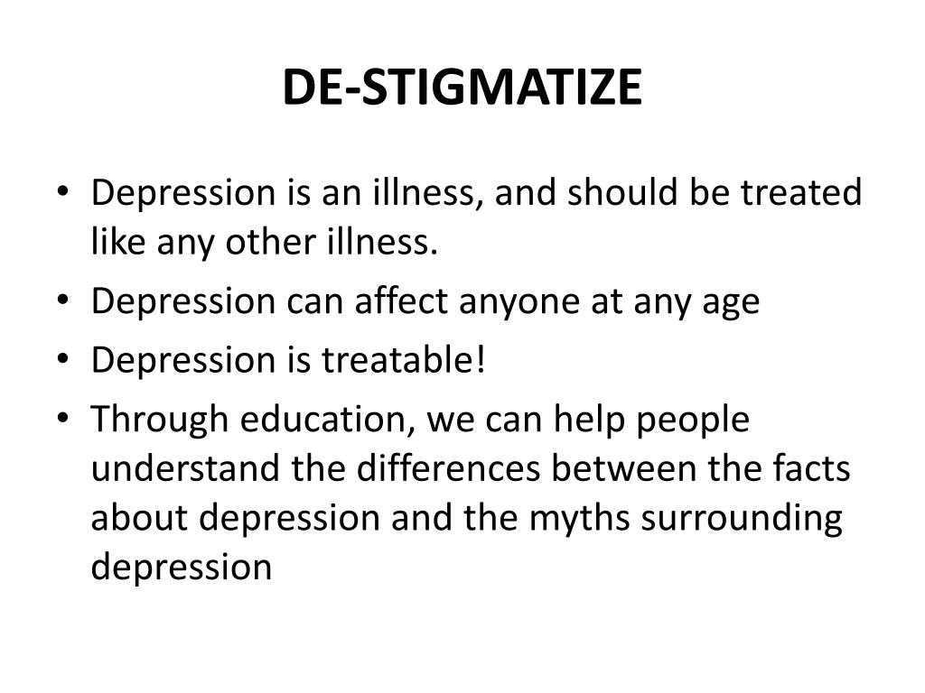 PPT - Depression Education and Health Promotion Project PowerPoint ...