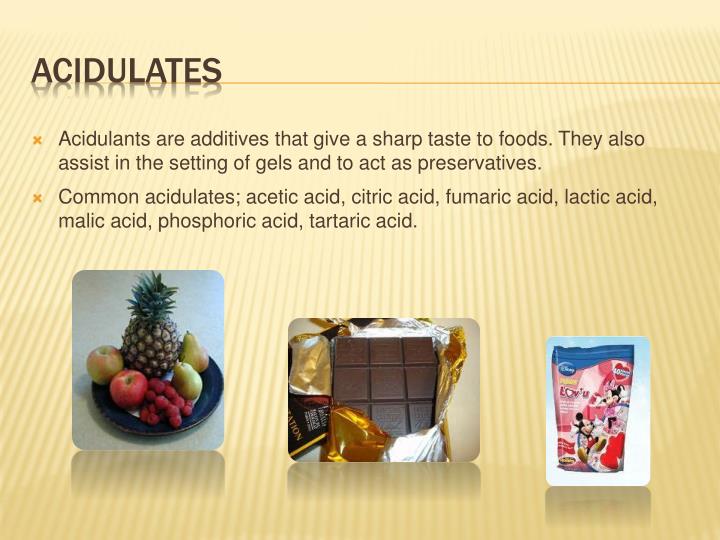 PPT - Food Additives PowerPoint Presentation - ID:2069491