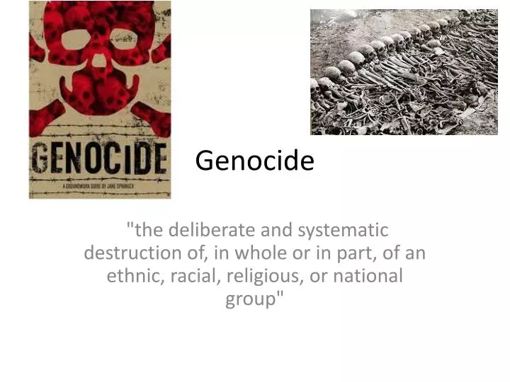 PPT - Genocide PowerPoint Presentation, free download - ID:2069817