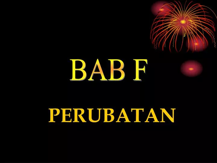 PPT - PERUBATAN PowerPoint Presentation, free download - ID:2070107