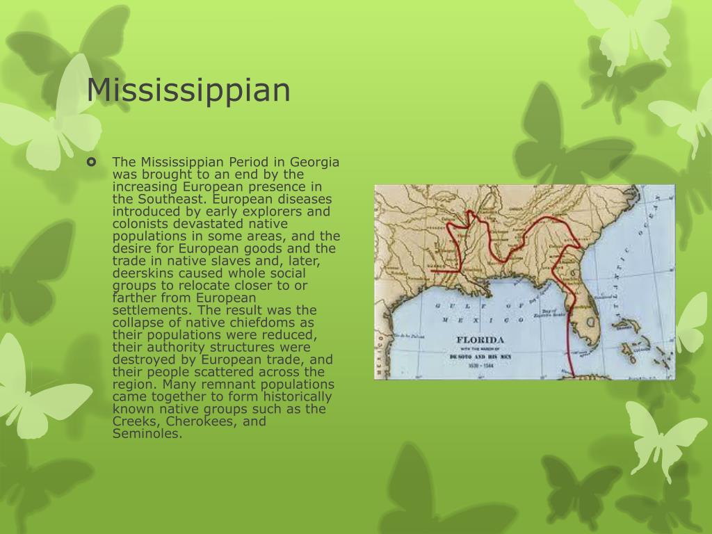 PPT - Georgia’s Pre-Historic Native Americans PowerPoint Presentation ...