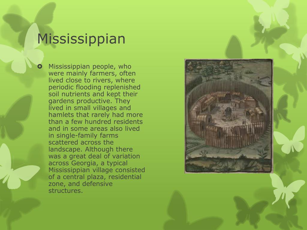 PPT - Georgia’s Pre-Historic Native Americans PowerPoint Presentation ...