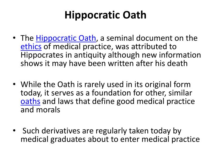 PPT - Hippocrates PowerPoint Presentation - ID:2070735
