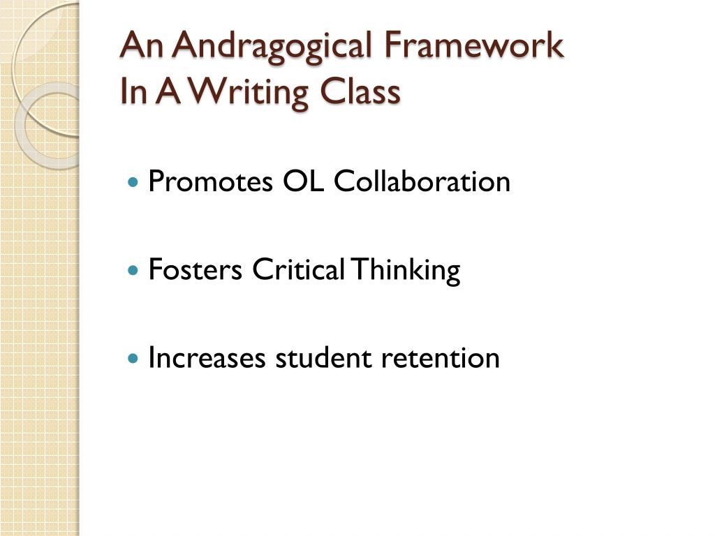 PPT - Twenty-First Century Andragogy : Empowering Adult Learners in ...