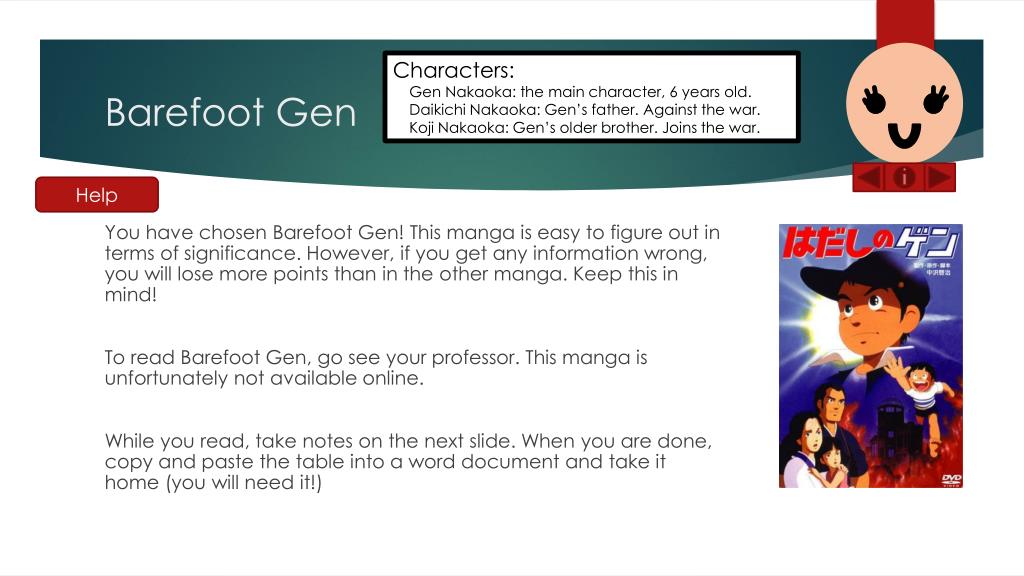PPT - Historical Significance: Manga as a Literary Work PowerPoint ...