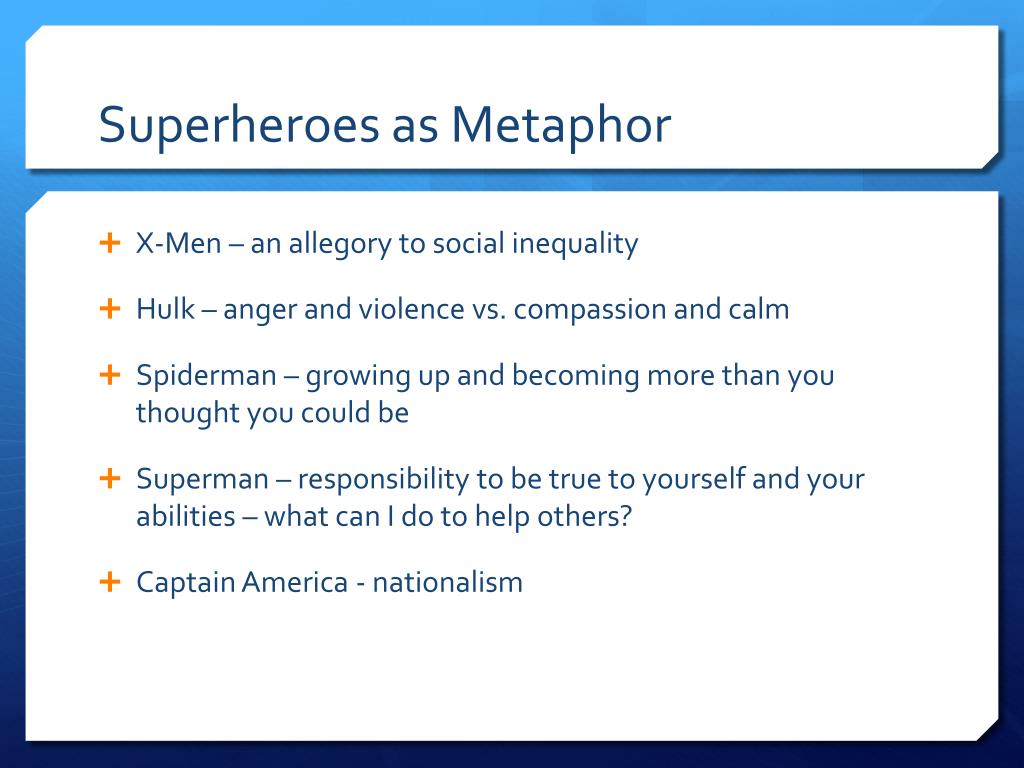 PPT - Film Appreciation Superheroes and Batman PowerPoint Presentation ...