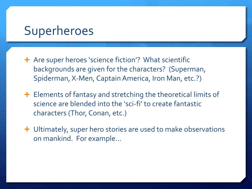 PPT - Film Appreciation Superheroes and Batman PowerPoint Presentation ...