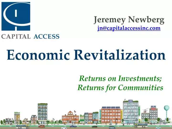 PPT - Economic Revitalization PowerPoint Presentation, free download ...
