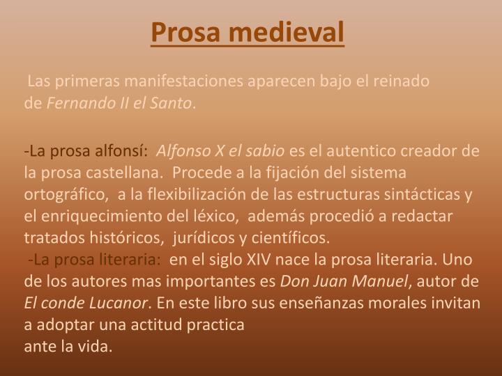 PPT - LA LITERATURA MEDIEVAL PowerPoint Presentation - ID:2072527