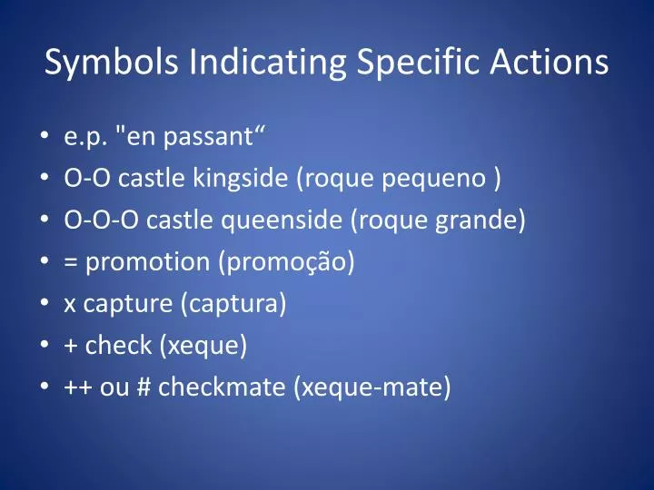PPT - Symbols Indicating Specific Actions PowerPoint Presentation, free ...
