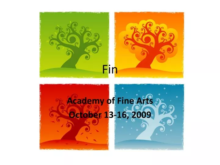 PPT - Fin PowerPoint Presentation, free download - ID:2073757