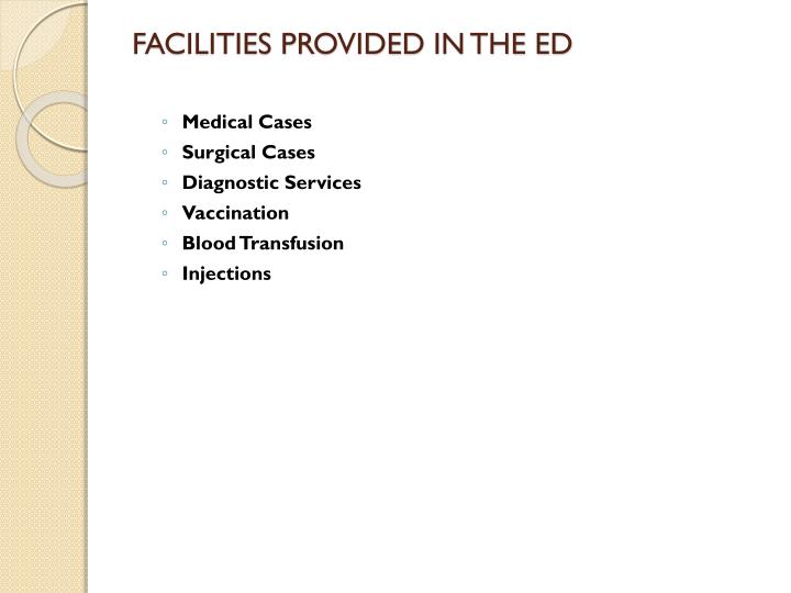 PPT - EMERGENCY DEPARTMENT PowerPoint Presentation - ID:2073997