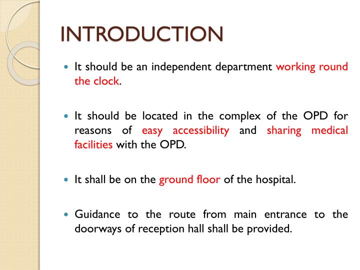 PPT - EMERGENCY DEPARTMENT PowerPoint Presentation - ID:2073997