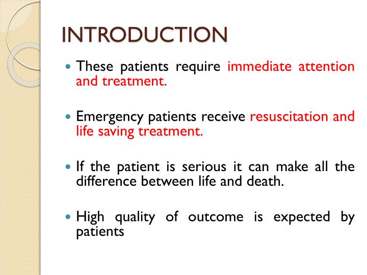 PPT - EMERGENCY DEPARTMENT PowerPoint Presentation - ID:2073997