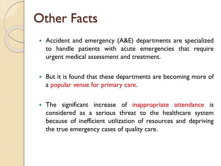 PPT - EMERGENCY DEPARTMENT PowerPoint Presentation - ID:2073997