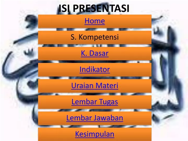 PPT - ISI PRESENTASI PowerPoint Presentation, free download - ID:2074175