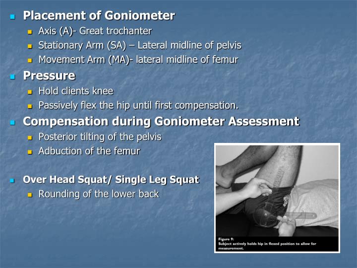 PPT - Goniometric Assessment PowerPoint Presentation - ID:2074492