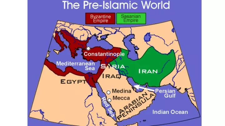 PPT - The Middle Eastern World ca. 622 AD PowerPoint Presentation, free ...