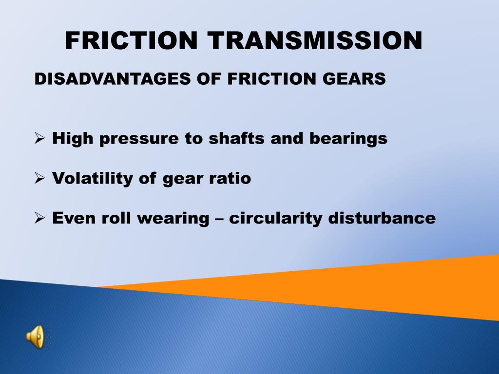 PPT - Understanding Friction Transmissions in Engineering Technology ...