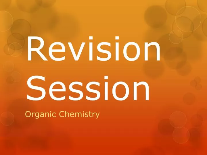 PPT - Revision Session PowerPoint Presentation, free download - ID:2075096