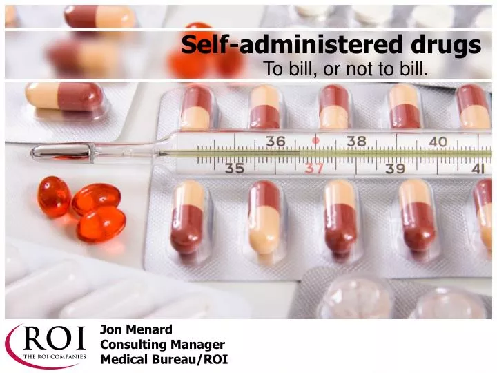 PPT - Self-administered drugs PowerPoint Presentation, free download ...
