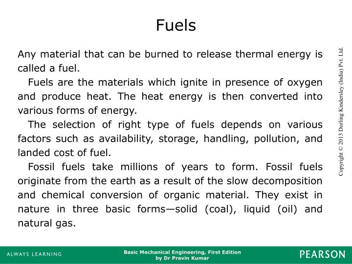 PPT - Chapter 2 Fuels and Combustion PowerPoint Presentation - ID:2075325