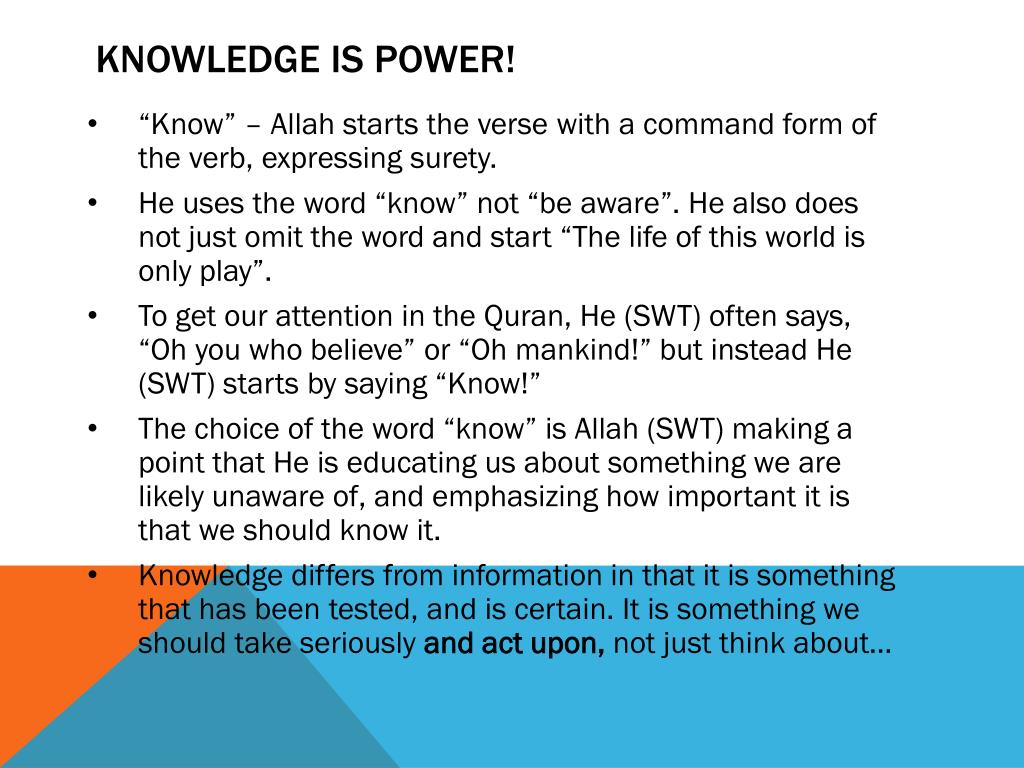 PPT - Tafseer : Sura Al- Hadeed (Iron) Verse 20 PowerPoint Presentation ...