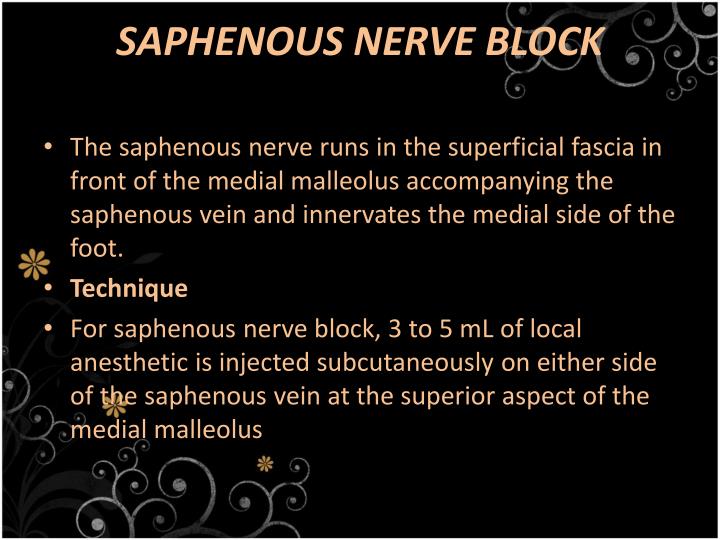 PPT - Ankle block PowerPoint Presentation - ID:2075464