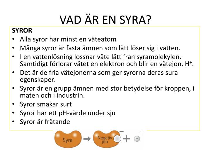 PPT - SYROR OCH BASER PowerPoint Presentation - ID:2075526