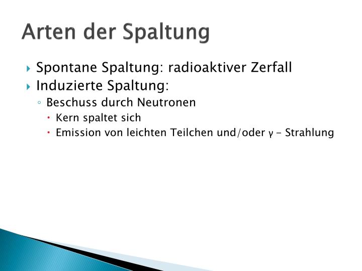 PPT - Kernspaltung PowerPoint Presentation - ID:2075540