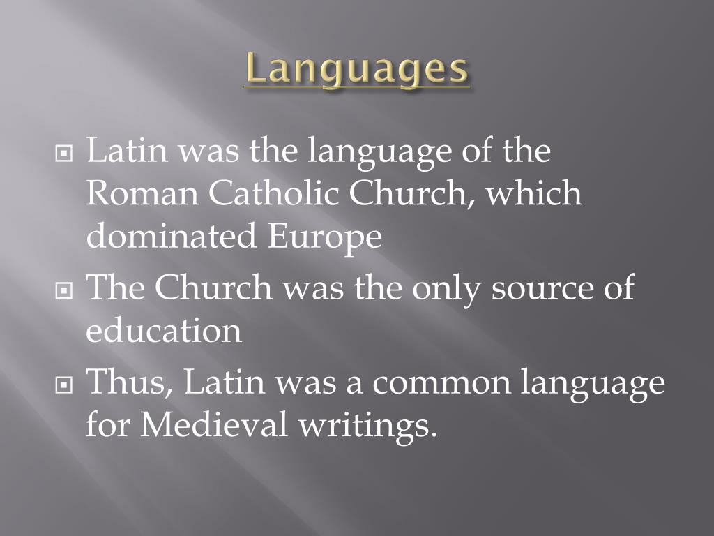 PPT - The Medieval Period (Old English and Middle English) PowerPoint ...